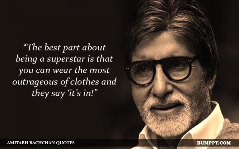 15 Quotes By Amitabh Bachchan That Prove He Is The ‘Heartthrob’ Of ...